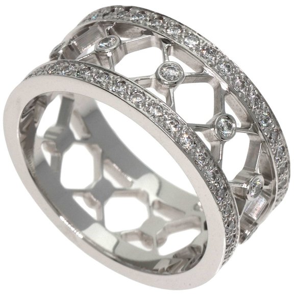 Tiffany & Co. | Jewelry | Tiffany Voile Full Eternity Diamond Ring ...